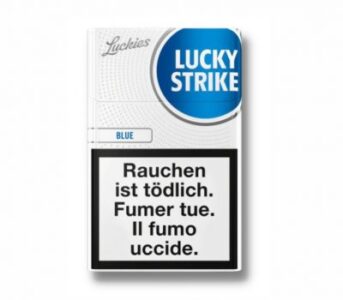 Buy Lucky Strike Blue Cigarettes Online Wholesale | 1 Carton (10 Packs)