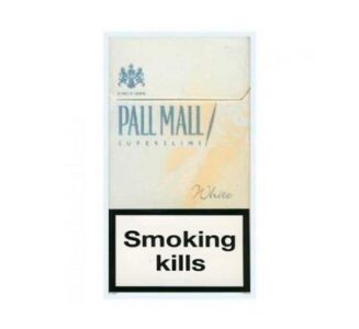 Buy Pall Mall SS White Cigarettes Online Wholesale | 1 Carton (10 Packs)