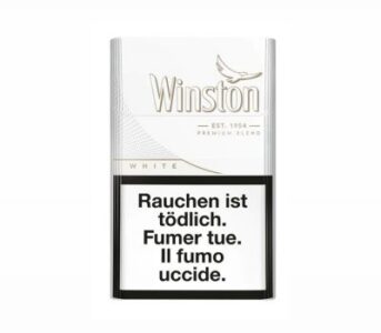 Buy Winston White Box Cigarettes Online Wholesale | 1 Carton (10 Packs)